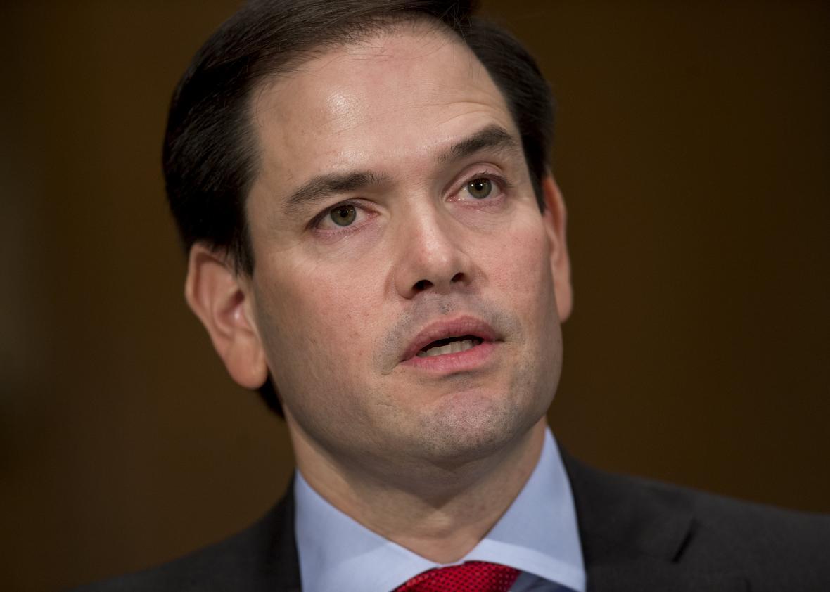 Marco Rubio will support Rex Tillerson for secretary of state.