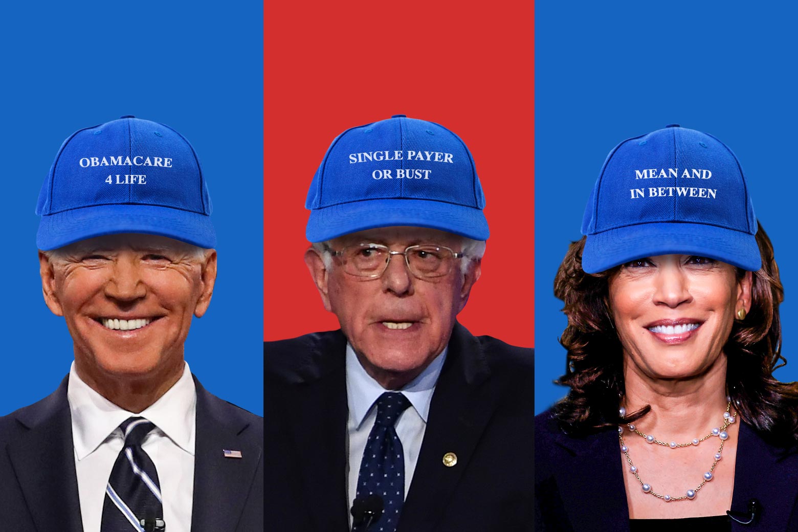 The Democratic debate on health care is a mess. They need hats.