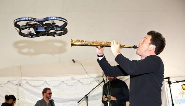How to make music with drones.