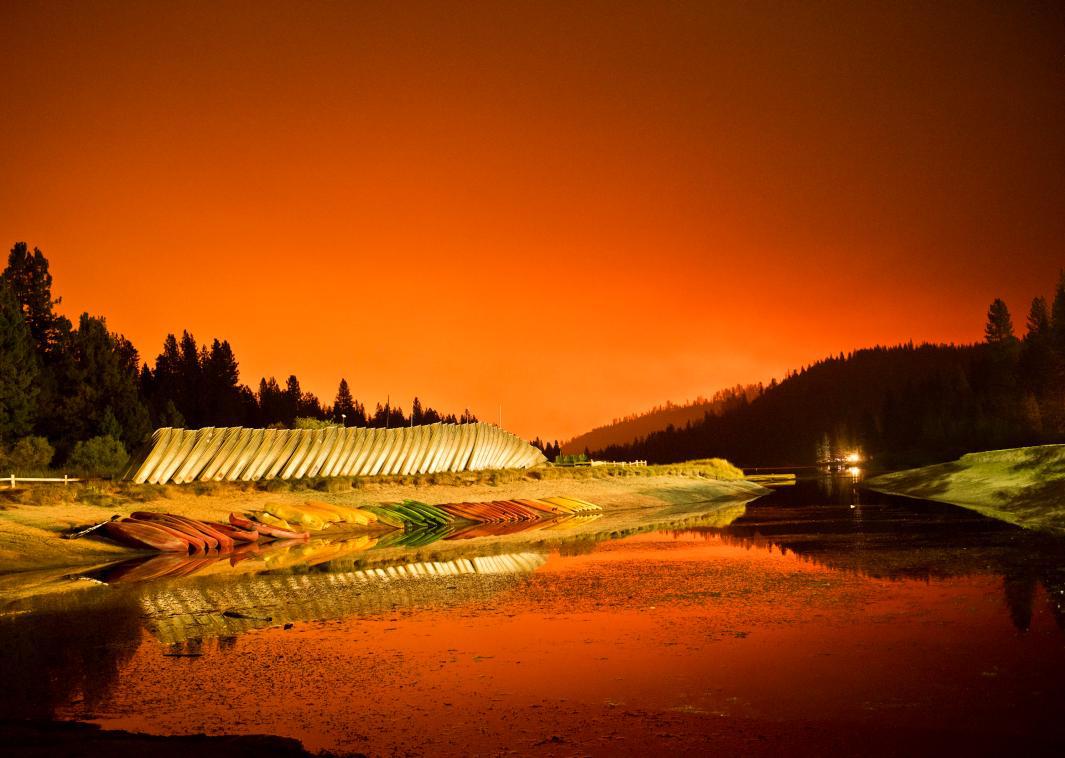 Stuart Palley California wildfire photos: Photographer captures ...