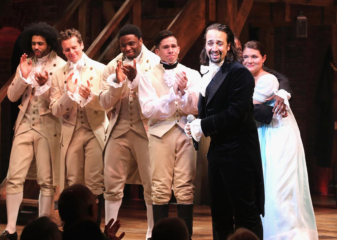 How Lin-Manuel Miranda used real history in writing Hamilton.