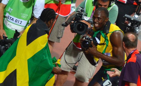 Usain Bolt, Jimmy Wixtrom: The sprinter took a bunch of photos with a ...
