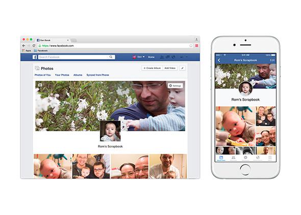 Facebook Scrapbook lets children inherit a digital identity.
