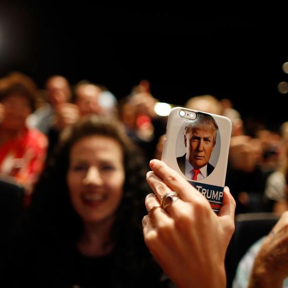 Twitter bot Trump Retweeps shows the bios of people Trump has retweeted.