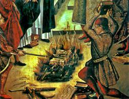 What's the best way to set fire to a book?