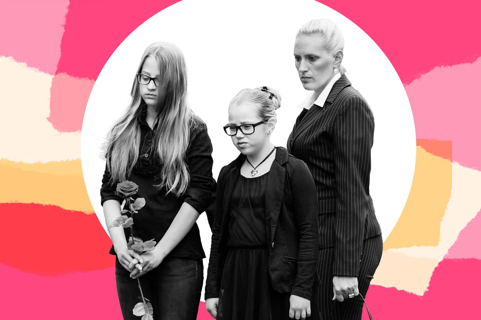 Helping kids grieve a bad father: parenting advice.