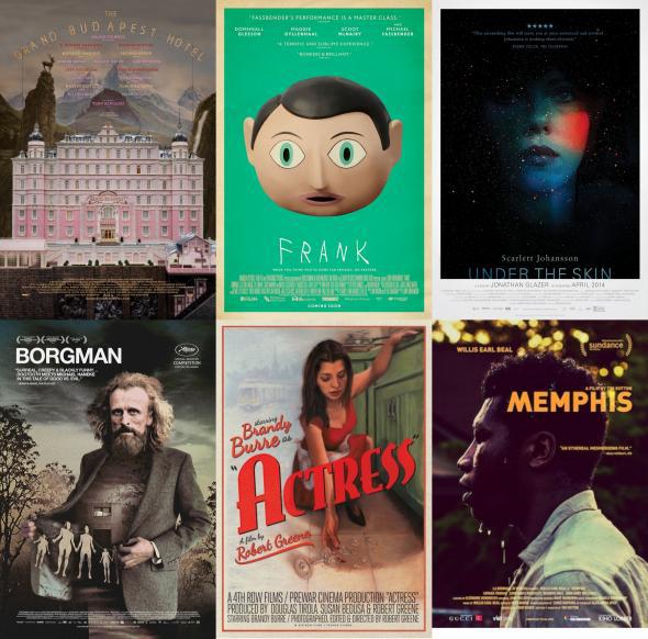 Best movie posters 2014: Frank, Borgman, Under the Skin, and more.