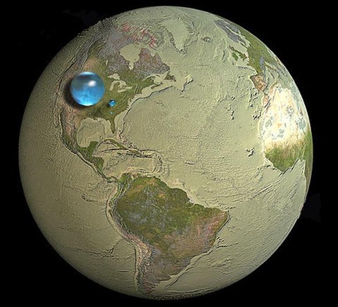 Earth without water: Nope.