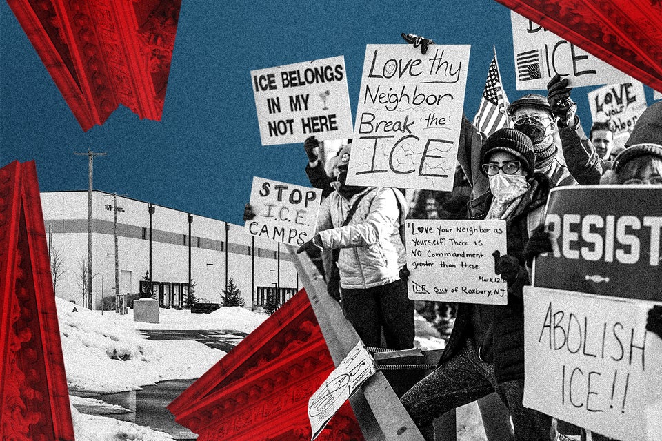 I went to one of Trump's mass deportation warehouses. It was eerie.