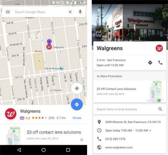 Google Maps may will more prominent ads now.