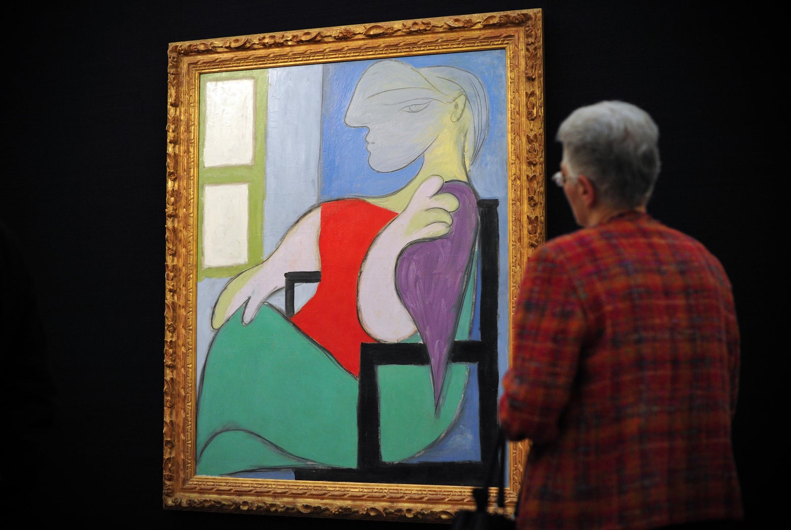 Picasso paint: Common house colors used for his masterpiece.
