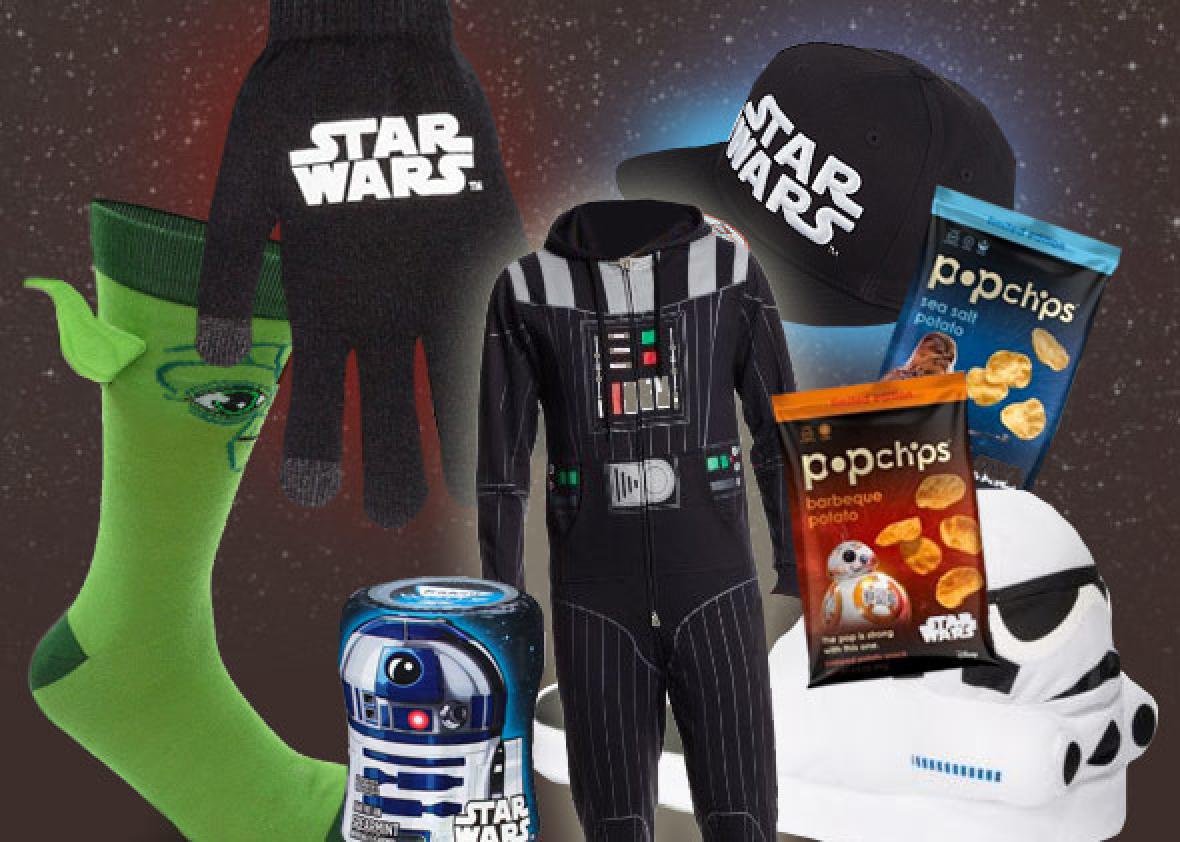 Star Wars merchandise is out of control. I tried all of it.
