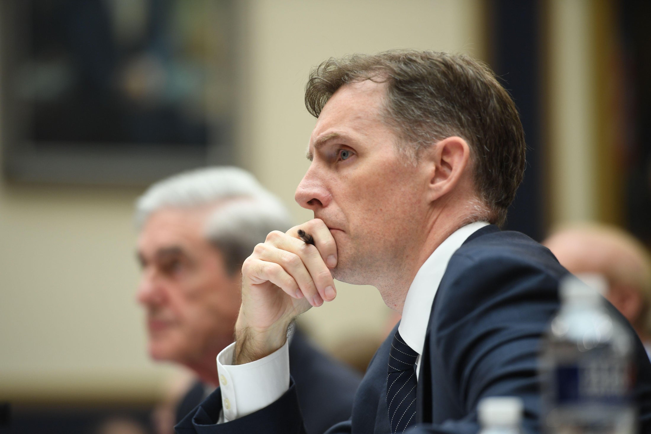 Who is Aaron Zebley, Robert Mueller's sidekick during Wednesday's hearing?