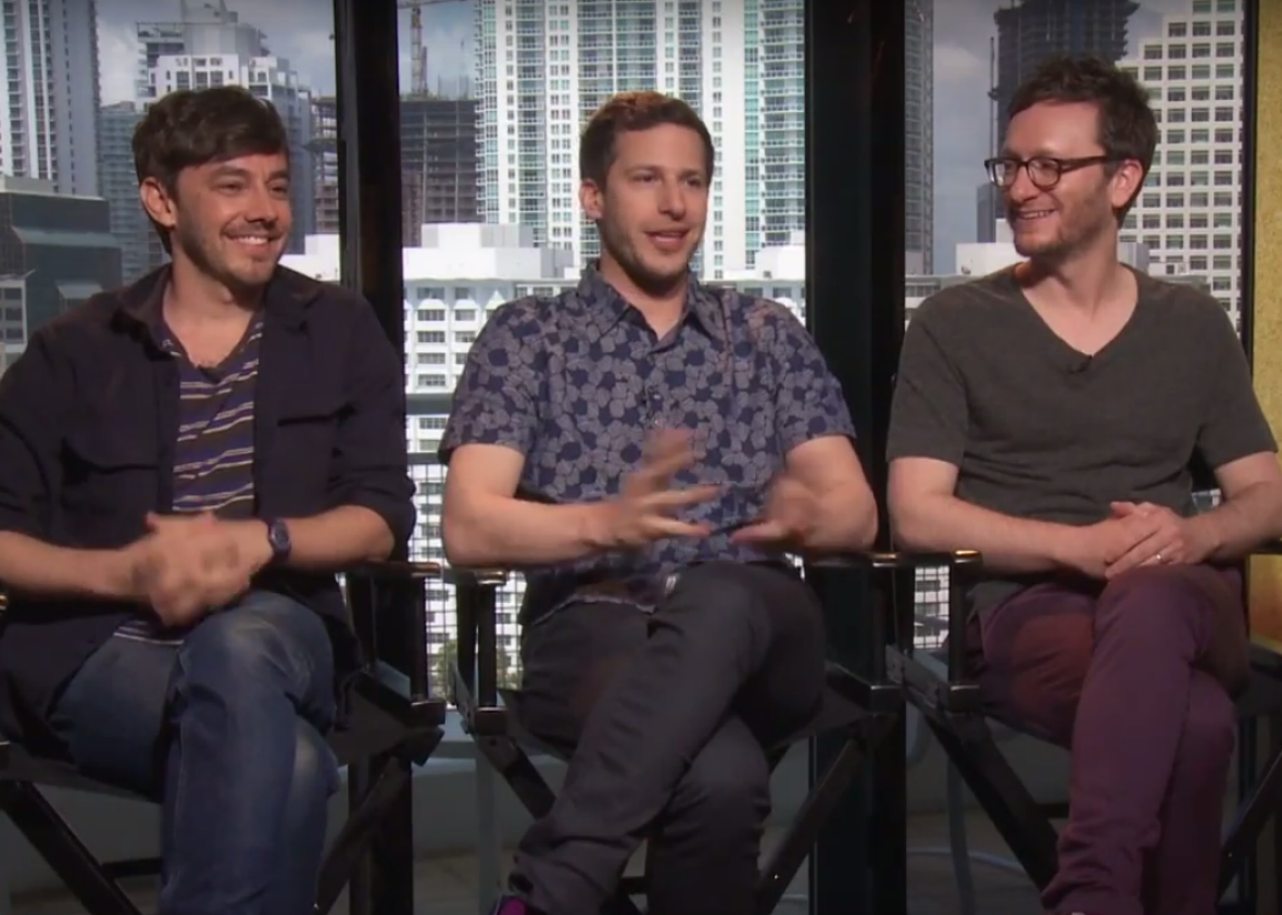 The Lonely Island spent their press tour confusing interviewers with ...