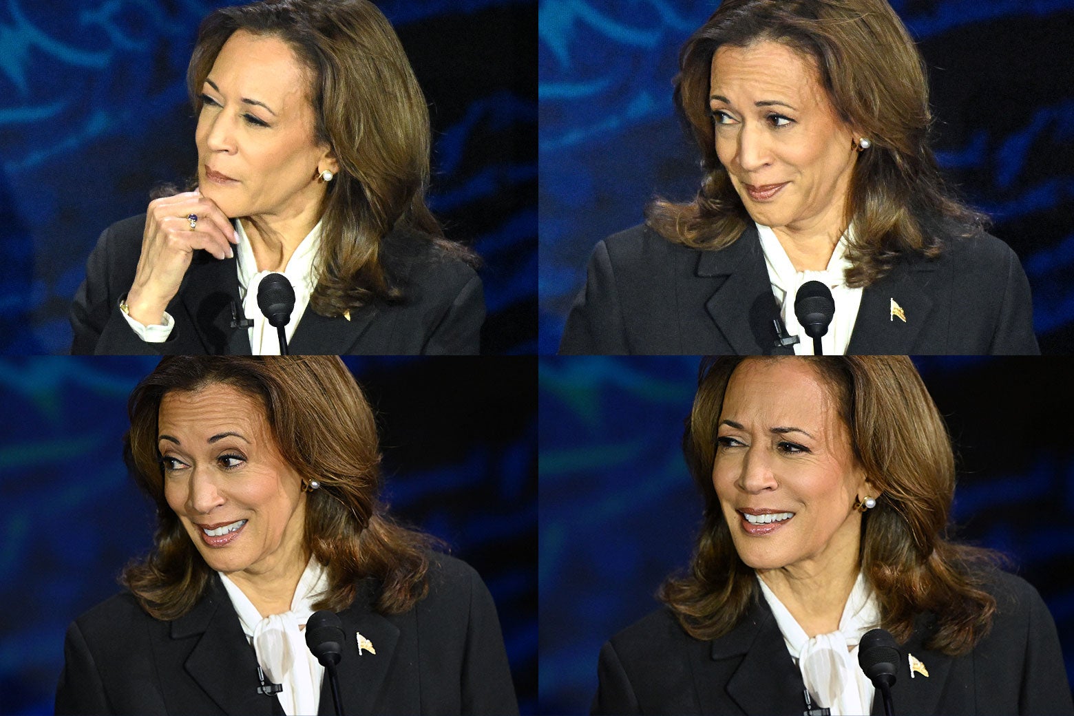 Kamala Harris' Face on Tuesday Was the Stuff of Legend - Democratic ...