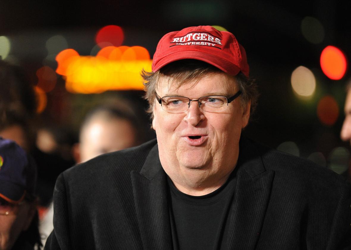Michael Moore writes to Donald Trump in a Facebook post.