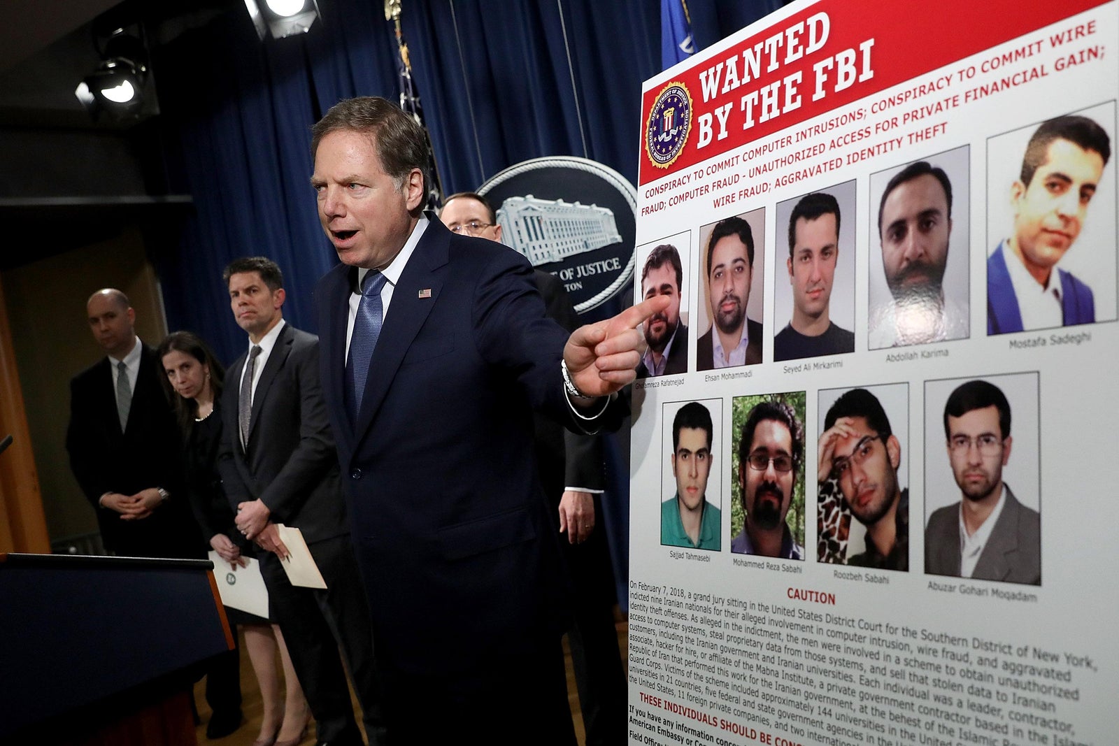 Iranian hackers indicted by Justice Department for allegedly stealing ...