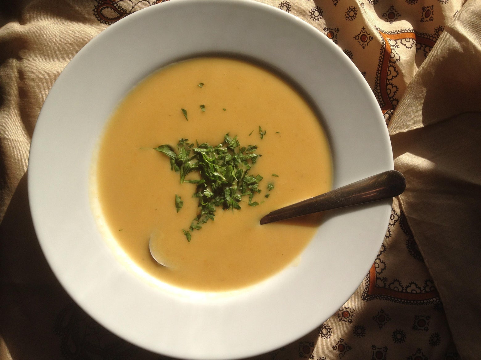 Potato-leek soup recipe with caramelized leeks and homemade stock