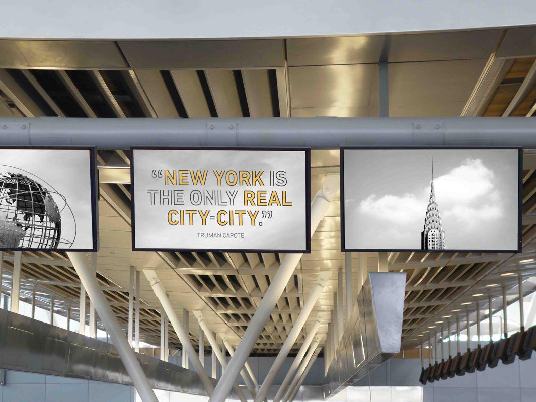JFK Terminal 4 rebrands with new signage to make hanging out at the ...