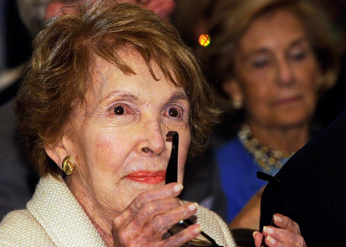 First Lady Nancy Reagan