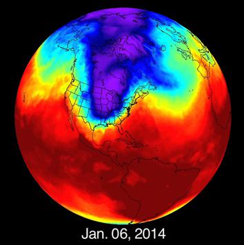 Polar vortex: Weather, climate, and meandering jet streams.