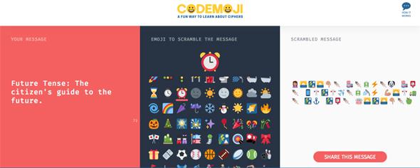 Mozilla’s Codemoji teaches the foundations of encryption with emojis.