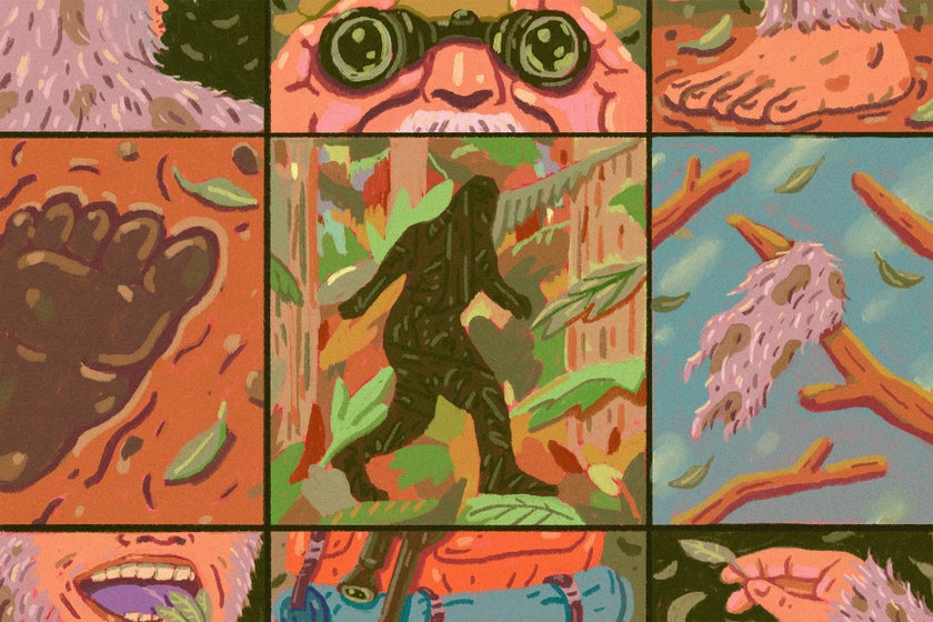 Bigfeet: A short story about inventing a real Bigfoot.