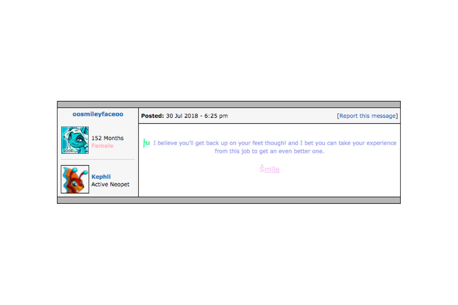 Neopets still serves a purpose.
