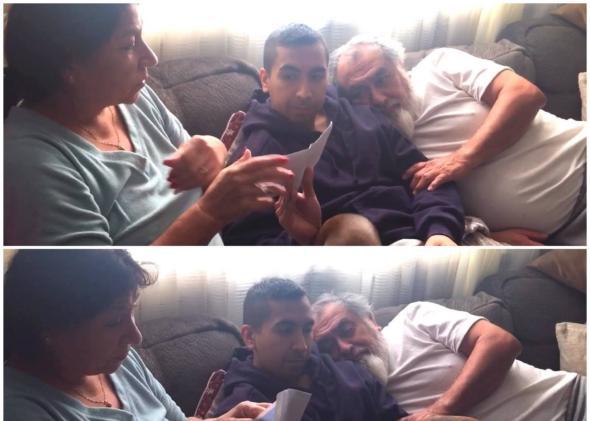 Joe Riquelme pays off parents’ mortgage for Christmas.