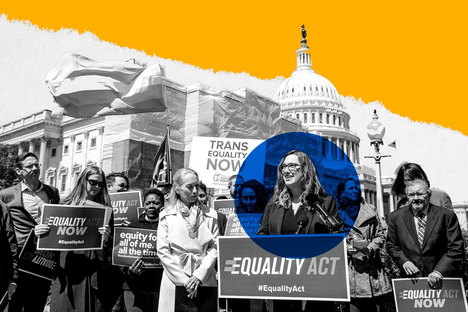 Trans activist Sarah McBride runs for state senator in Delaware.