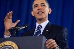 President Obama gets stern with his liberal base.