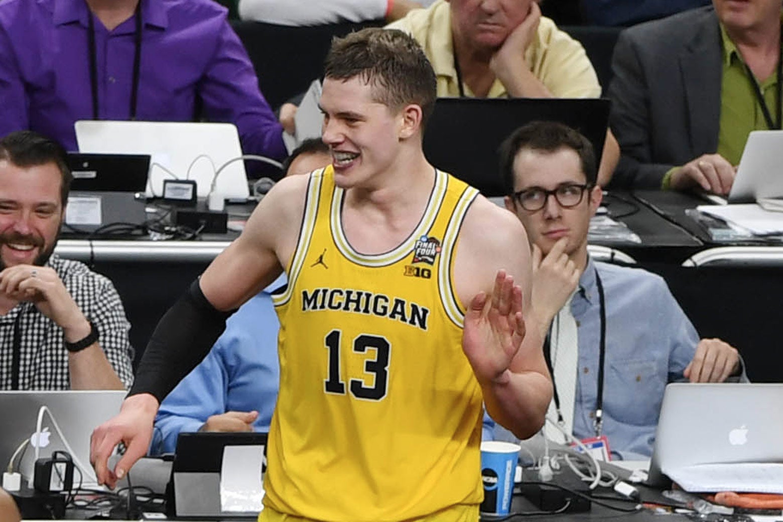 Michigan’s Moritz Wagner is a terrifying basketball monster.