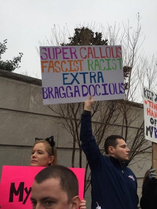 The best protest signs from the Women’s March on Washington.
