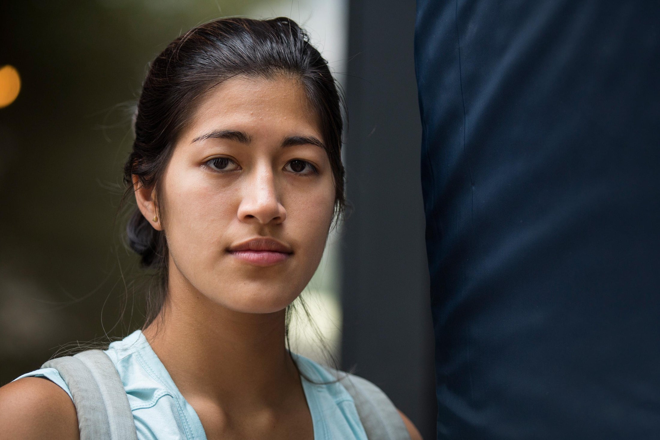 Emma Sulkowicz ends her performance piece "Carry That Weight," carries ...