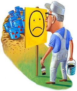 How to communicate the dangers of nuclear waste to future civilizations.