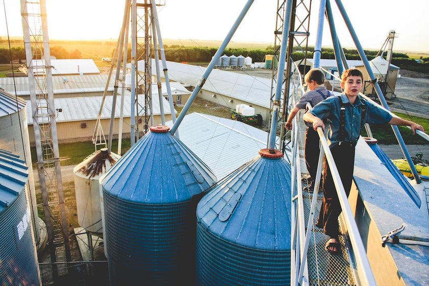 Kelly Hofer photographs a Manitoba Hutterite colony in his book, Hutterite.