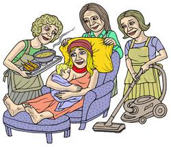 New-mom traditions from around the world: Cuarentena and "doing the month."