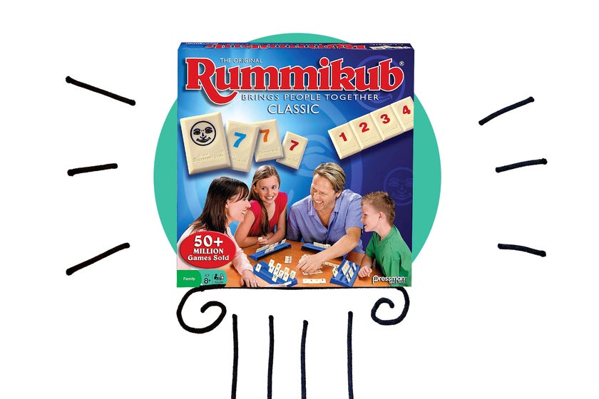 Rummikub allows little kids to play with adults and everyone has fun.