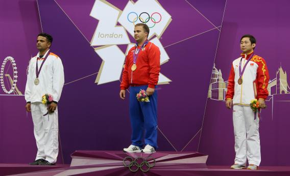 London Olympics medal ceremony: Why do bronze and silver medalists ...