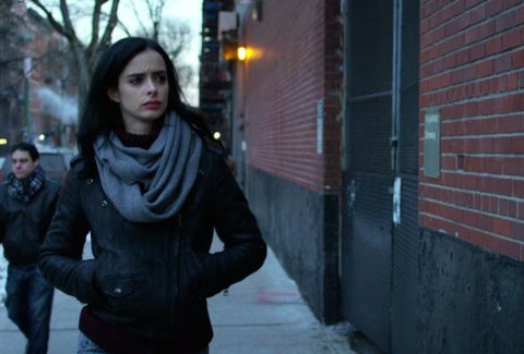 Jessica Jones' leather jacket: On the Netflix series, her jacket ...