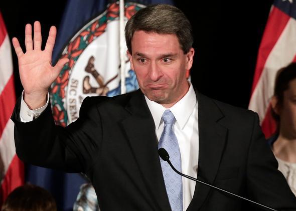 Ken Cuccinelli probably won in Virginia because maps.