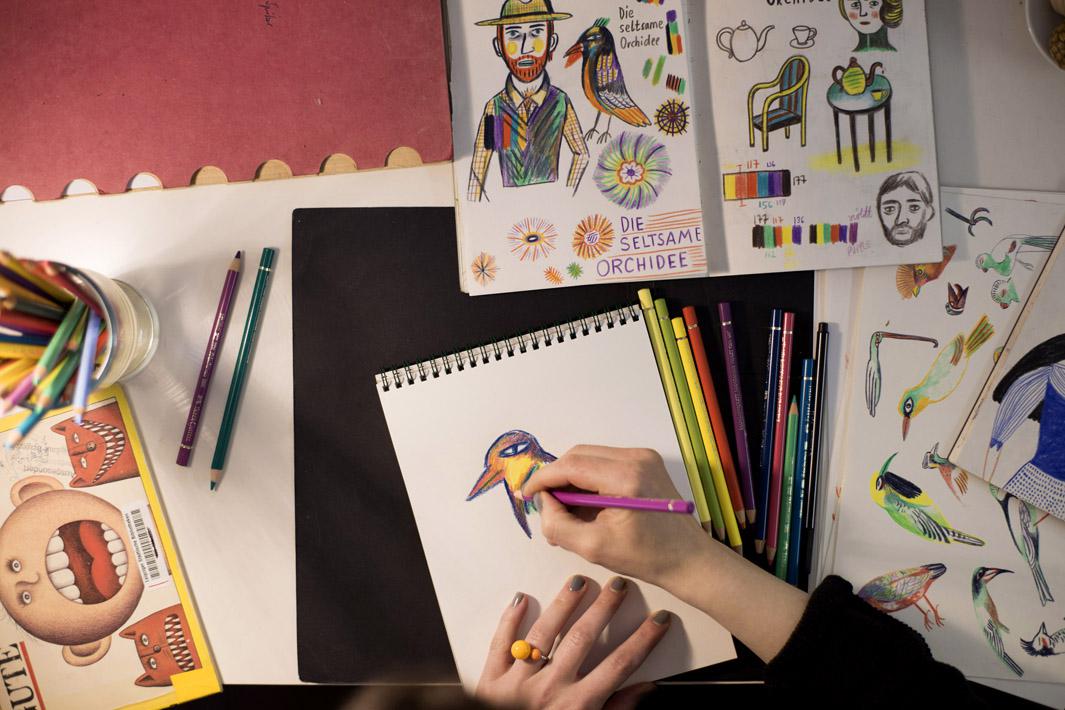 Jake Green photographs emerging children’s illustrators in his book ...