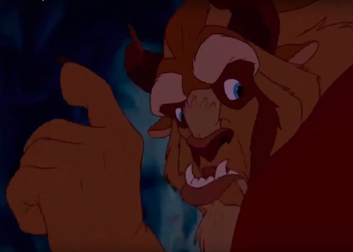 Beauty And The Beast Beast Angry