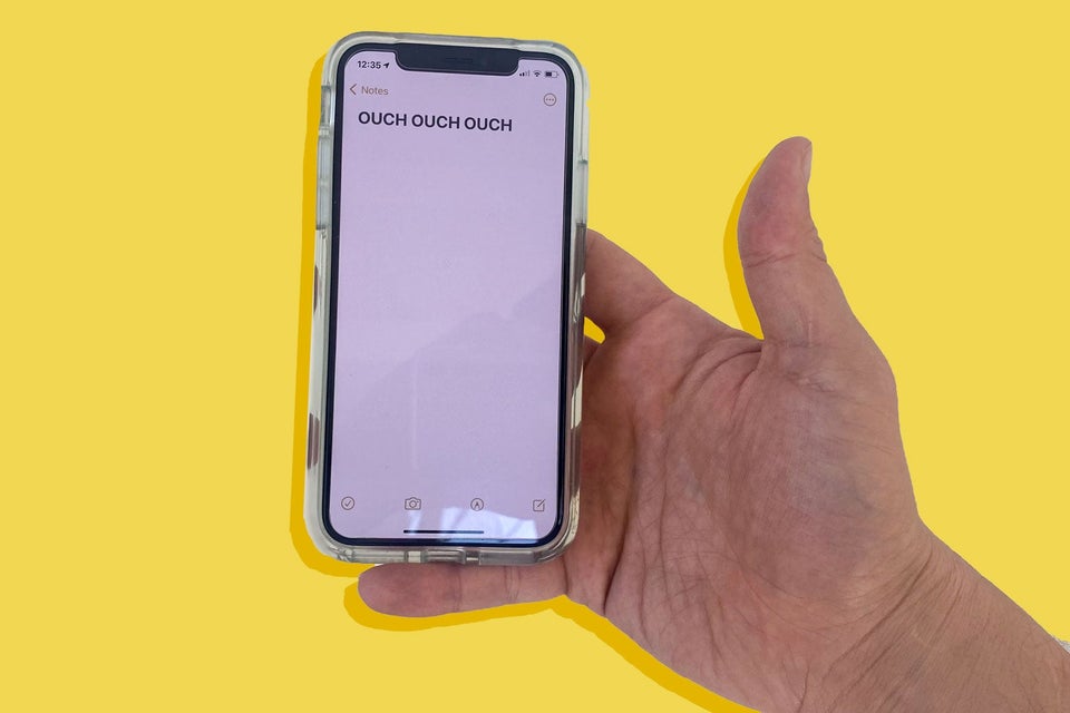 Smartphone pinkie: Can holding an iPhone like this really hurt your ...