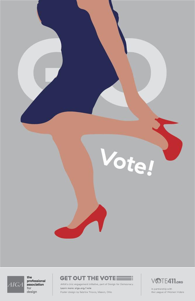 AIGA’s Get Out the Vote campaign features free downloadable posters ...