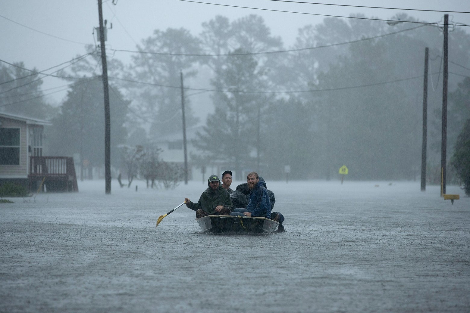 Florence flooding "catastrophic," National Hurricane Center says.