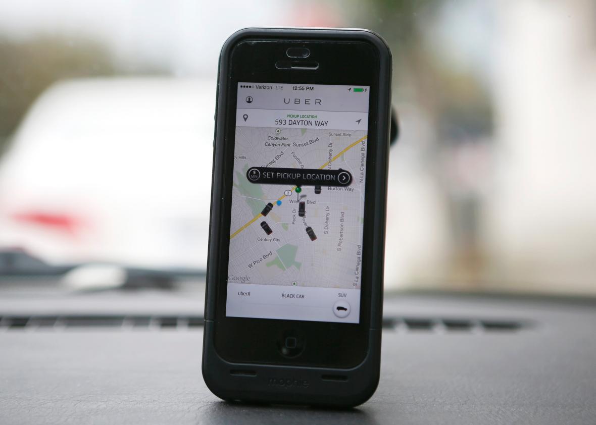 Uber Smart Routes: Experimental UberPool feature looks a lot like a bus.