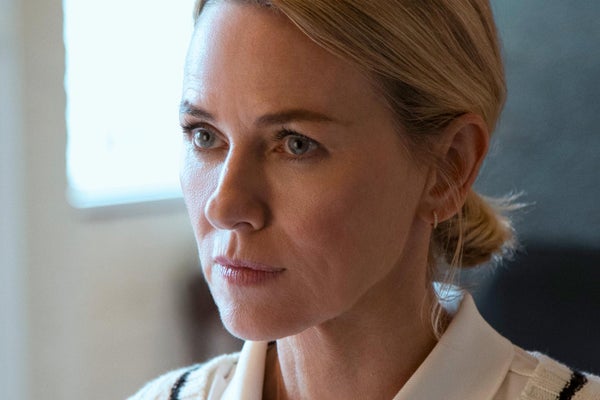The Watcher on Netflix: I’m obsessed with Naomi Watts’ face on this show.