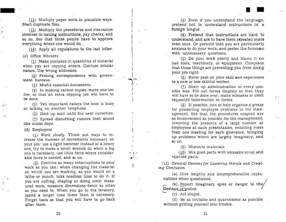 How the CIA encouraged citizens under occupation to sabotage their ...