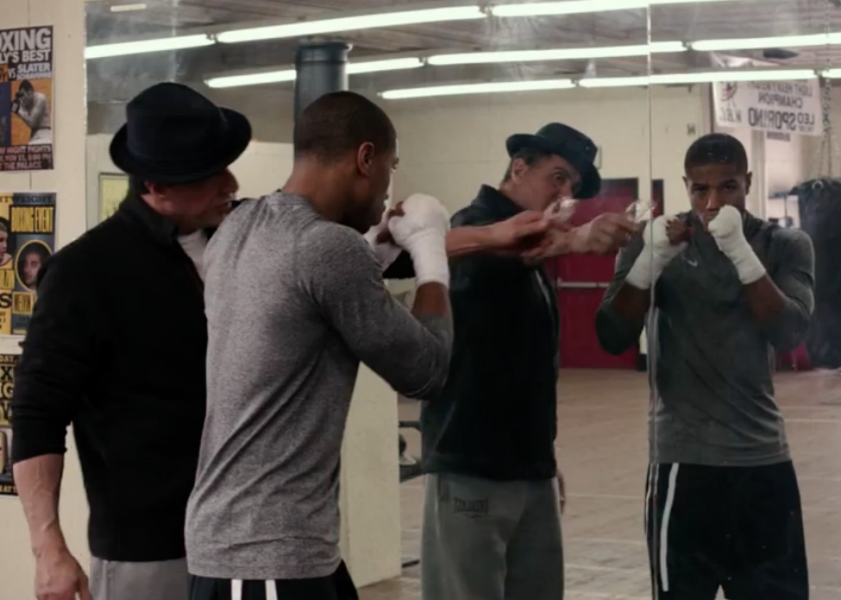Creed trailer: Michael B. Jordan and Sylvester Stallone fight in Rocky ...